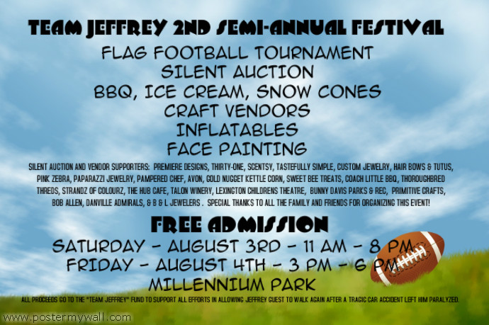 Copy of TEAM JEFFREY FESTIVAL | PosterMyWall