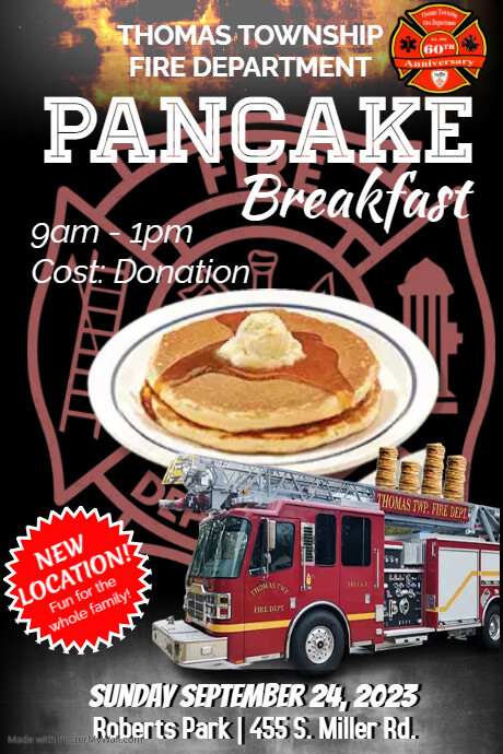 Firehouse Breakfast Event Twmplate | PosterMyWall