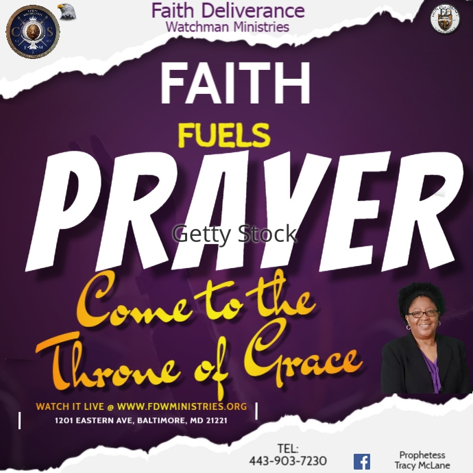 Online Prayers Poster Template Free | PosterMyWall