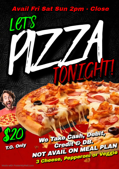 Pizza Flyer | PosterMyWall