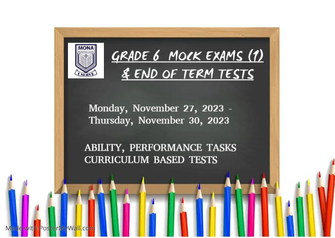 EXAM SUCCESS CARD | PosterMyWall