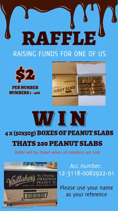 Chocolate Raffle August-23 | PosterMyWall