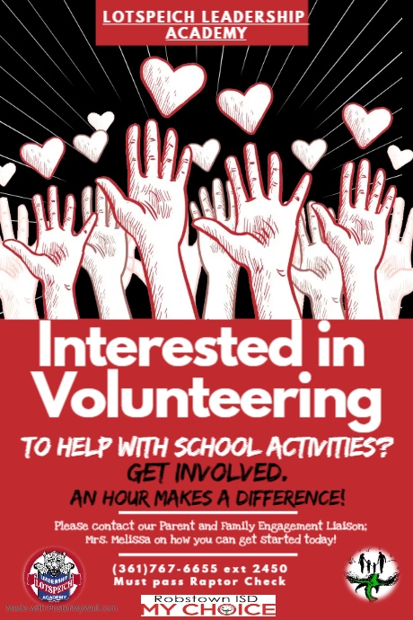 Volunteers Needed Poster | PosterMyWall