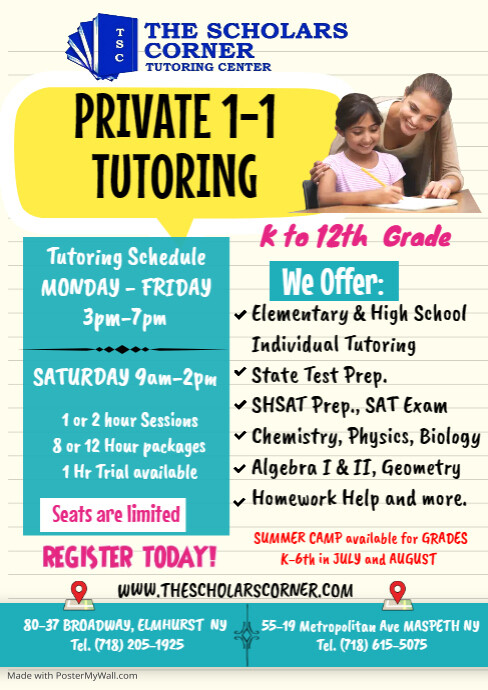 After School Program Flyer (3) | PosterMyWall