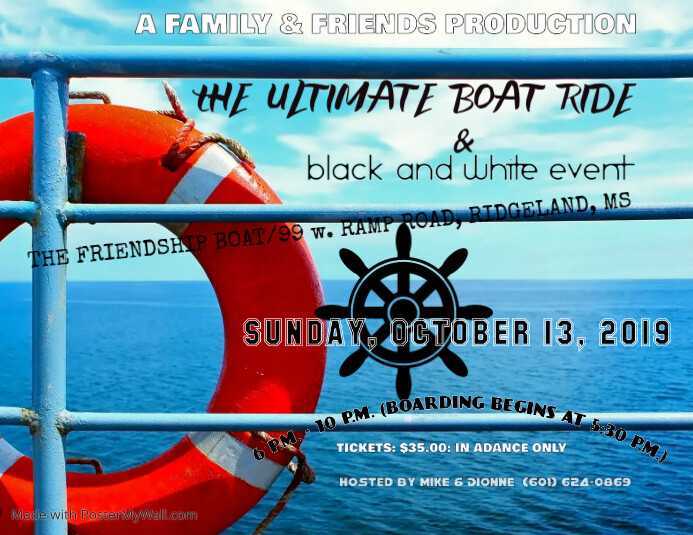 Copy of Boat Party | PosterMyWall