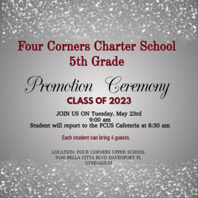 5th Grade Promotion 2021 | PosterMyWall