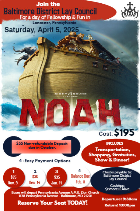 Baltimore District Lay Council - "Daniel" | PosterMyWall