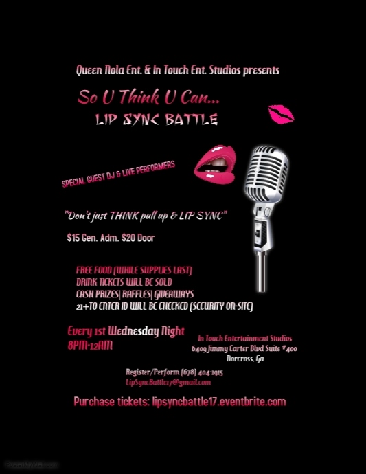 2017 LIP SYNC BATTLE | PosterMyWall