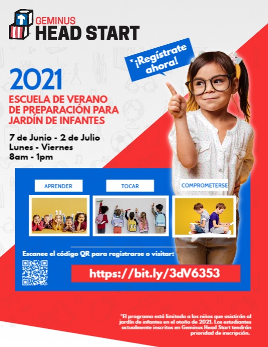 2021 Pre-K Summer School-flyer_Span | PosterMyWall