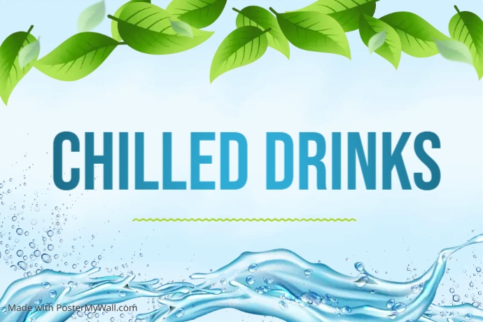 Natural Water Bottle Label | PosterMyWall
