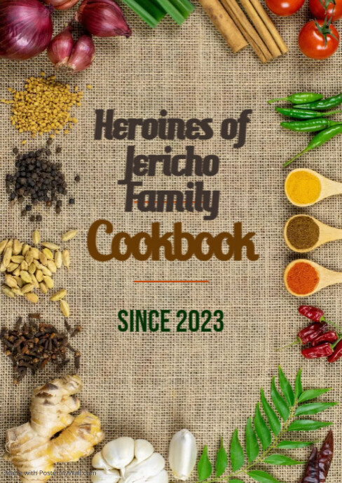 Family Cookbook Cover Template Design Printab | PosterMyWall