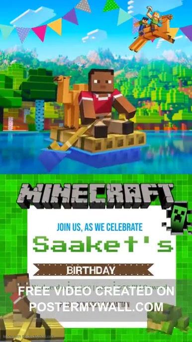 Minecraft | PosterMyWall