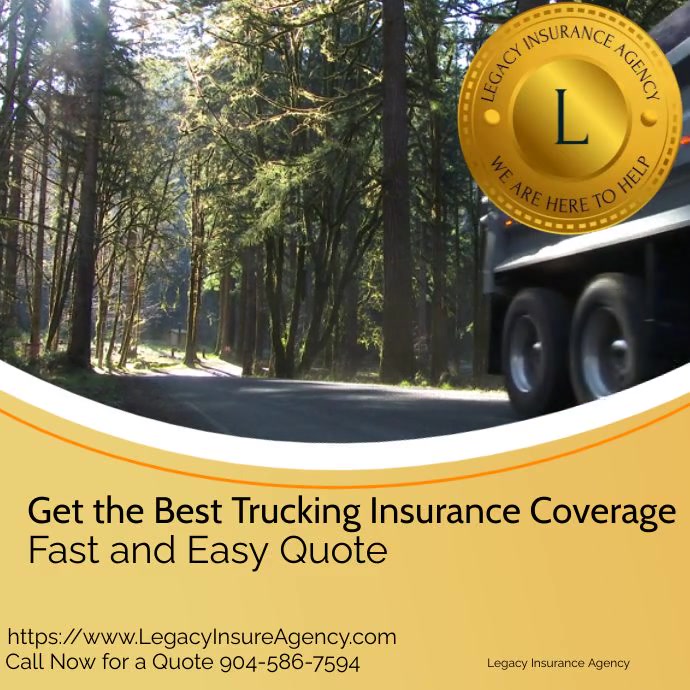 truck insurance services advertising | PosterMyWall