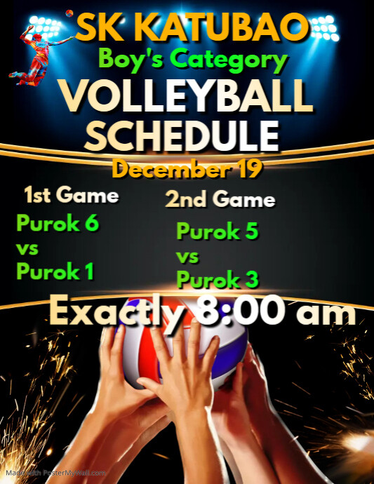 Creative Volleyball Tournament Ad Poster | PosterMyWall