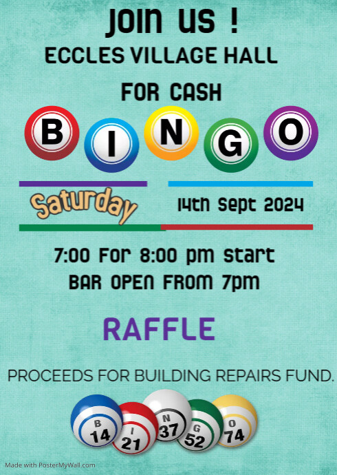 Bingo Party Event Flyer Template | PosterMyWall