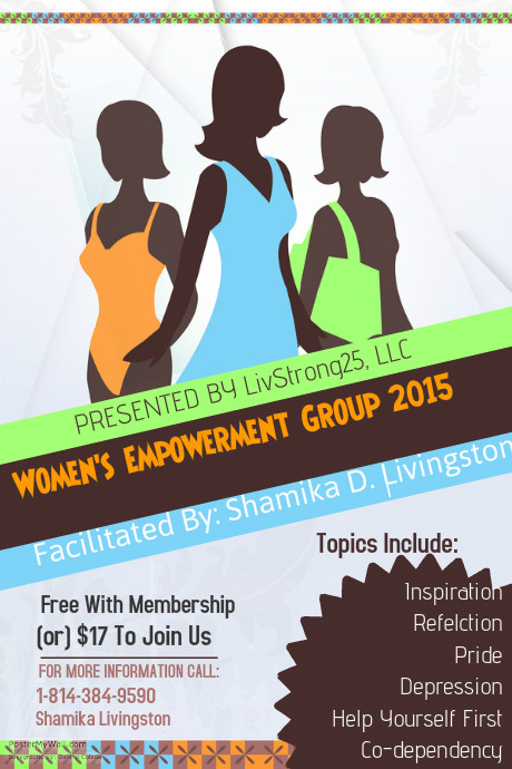 Women's Empowerment Group 2015 | PosterMyWall