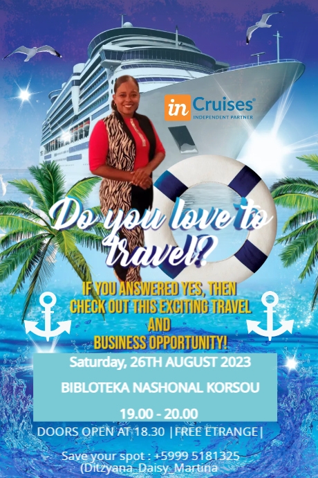 Cruise Yacht Flyer | PosterMyWall