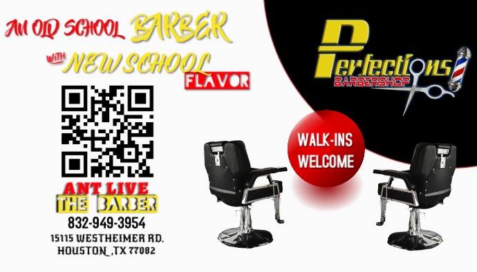 Copy of ANT THE BARBER | PosterMyWall