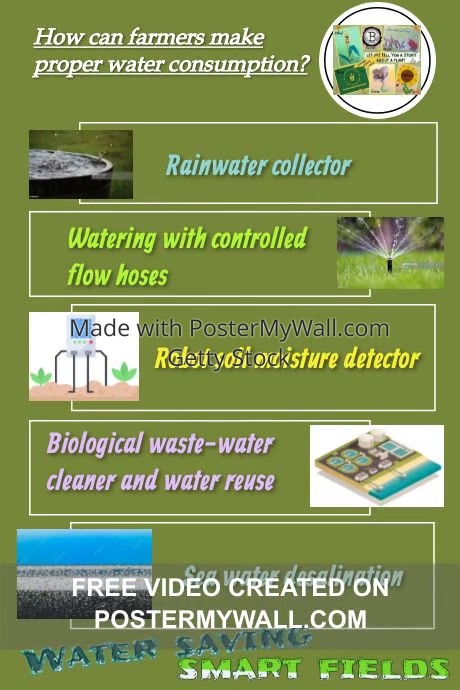Farmers can save the water | PosterMyWall