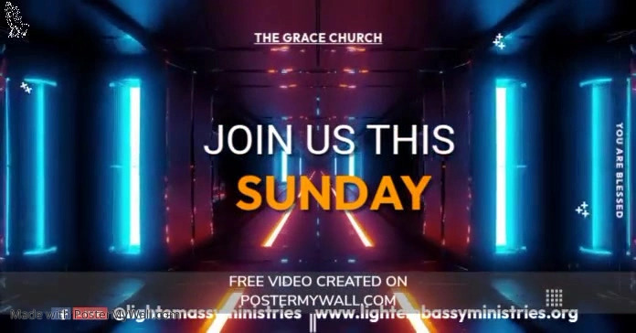 join us this sunday | PosterMyWall