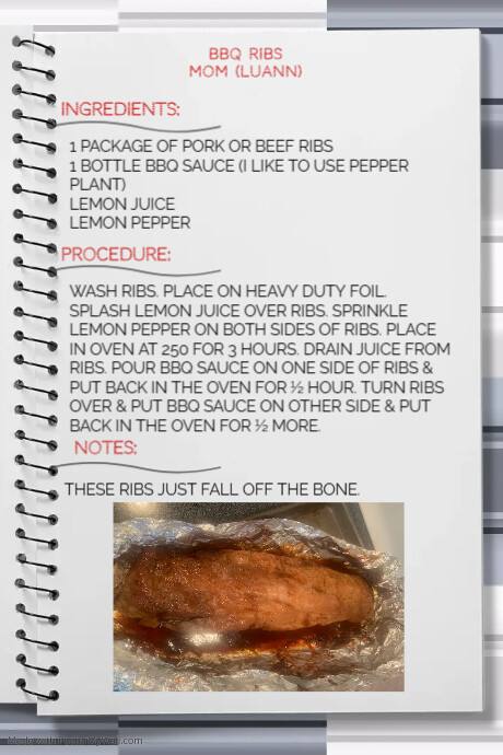 BBQ RIBS | PosterMyWall