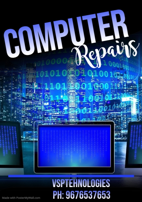 Copy of Computer repairs | PosterMyWall