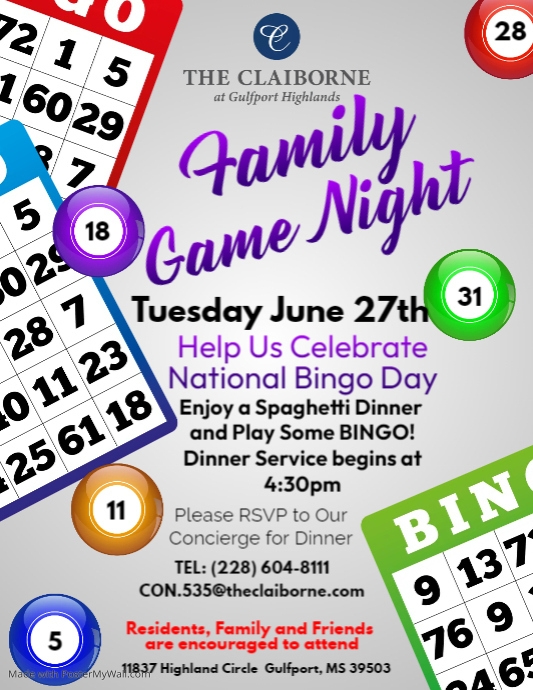 Bingo Night Flyer | PosterMyWall