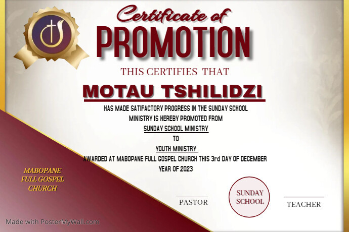 certificate design | PosterMyWall