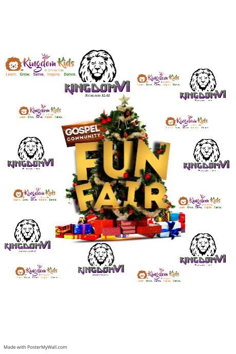 Family Fun Fair Backdrop | PosterMyWall