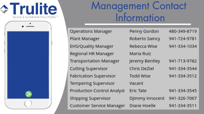 BDN - Management Contact Information | PosterMyWall
