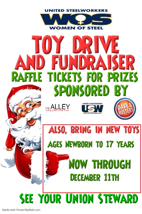 Copy of Toys for Tots Fundraiser | PosterMyWall