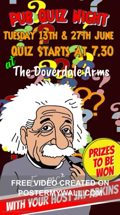 Copy of Bar Pub Quiz Trivia Night Poster Template | PosterMyWall