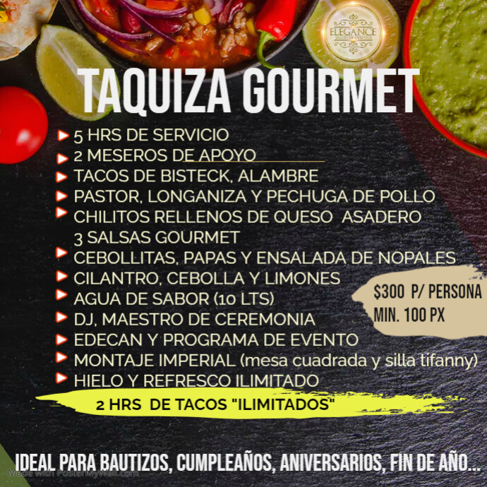 Mexican Food Ads | PosterMyWall