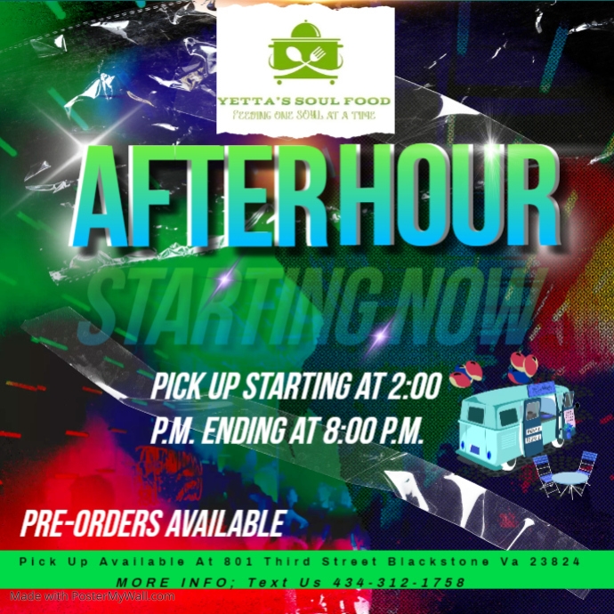 Copy of AFTER HOUR | PosterMyWall