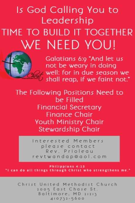 Copy of Call to Leadership 82021 | PosterMyWall