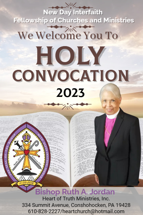 Holy Convocation Poster Template | PosterMyWall