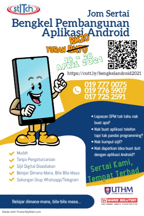 Copy of bengkel App Inventor | PosterMyWall