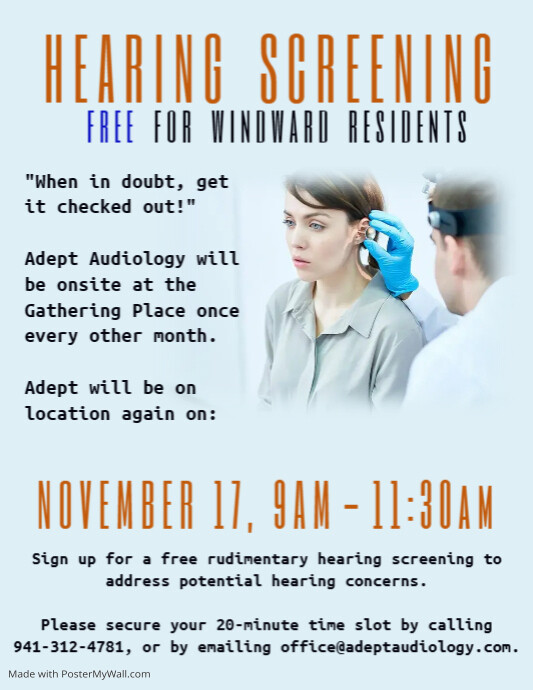 national save your hearing day (2) | PosterMyWall