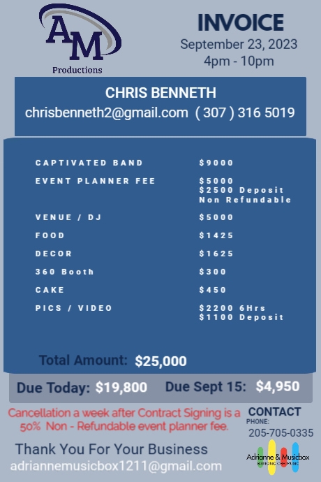 Copy of Mr Chris Benneth Final 2 | PosterMyWall