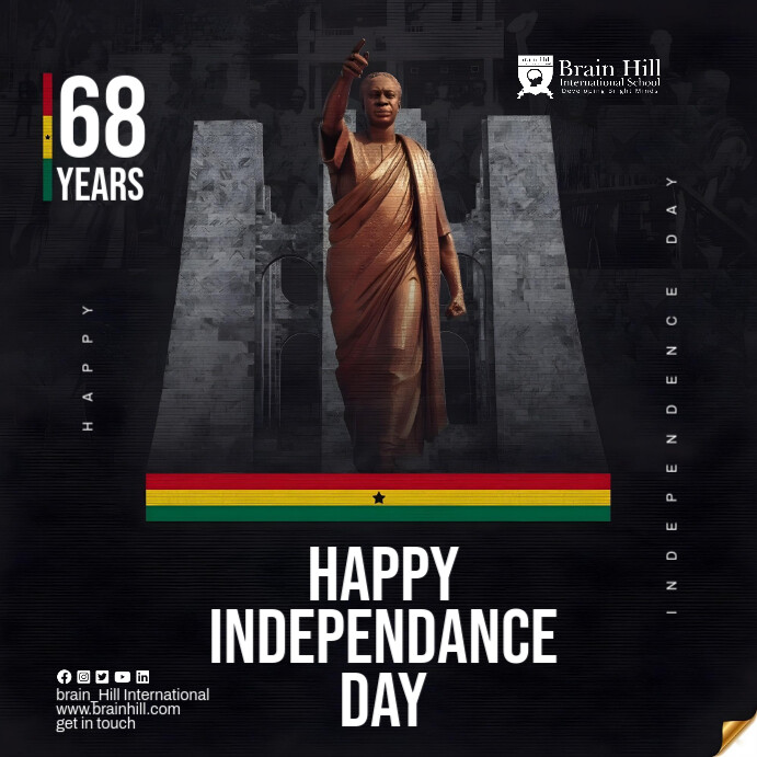 Copy of 6th March, Ghana Independence Day | PosterMyWall