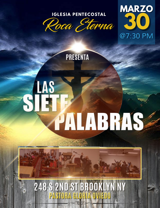 7 palabras Template | PosterMyWall