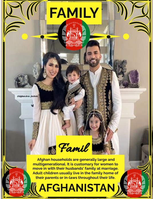 Copy of 7.Afghanistan- family | PosterMyWall