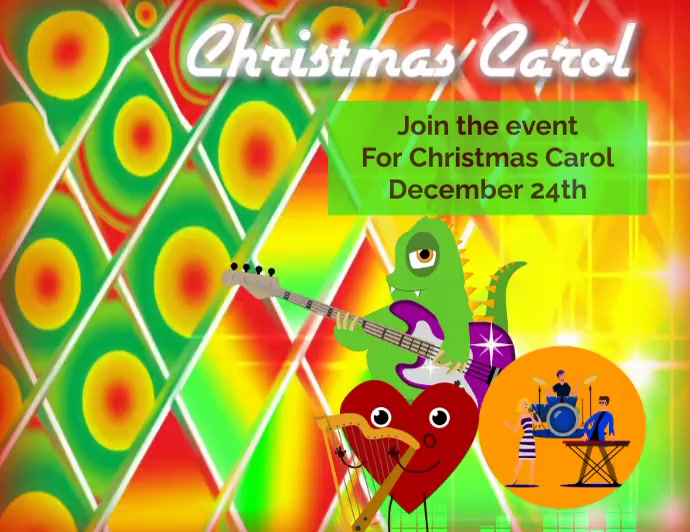 7.CHRISTMAS CAROL Template | PosterMyWall