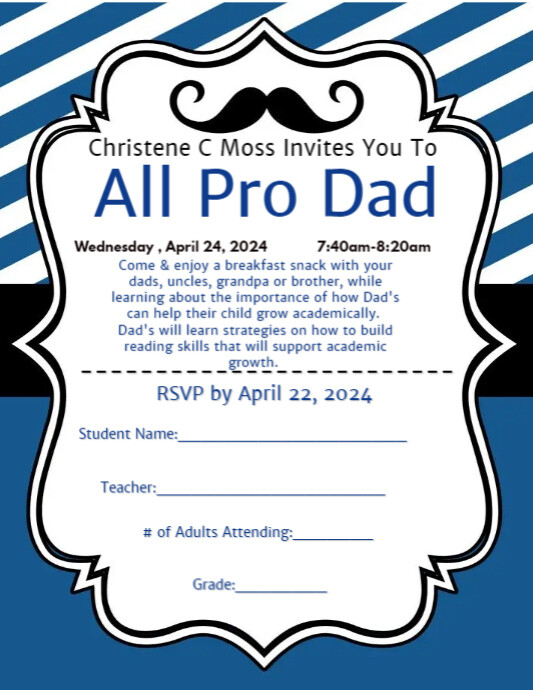 All Pro Dad English | PosterMyWall
