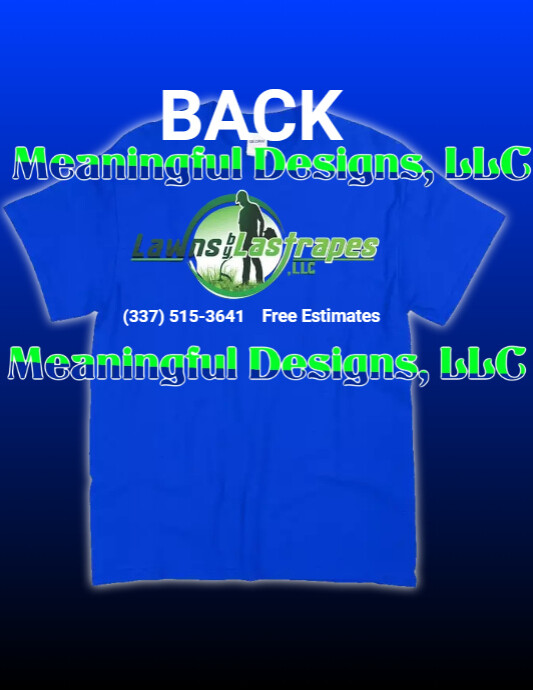 lAWNS BY LASTRAPES back | PosterMyWall