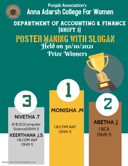 Copy of COMPETITION RESULTS FLYER | PosterMyWall