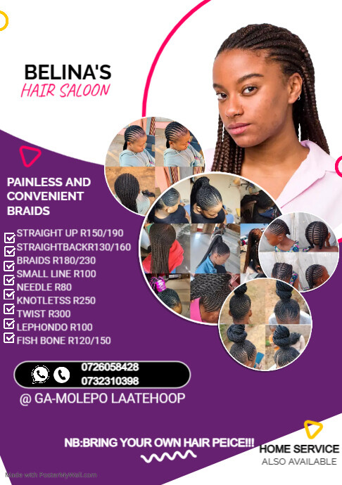 braids flyer | PosterMyWall