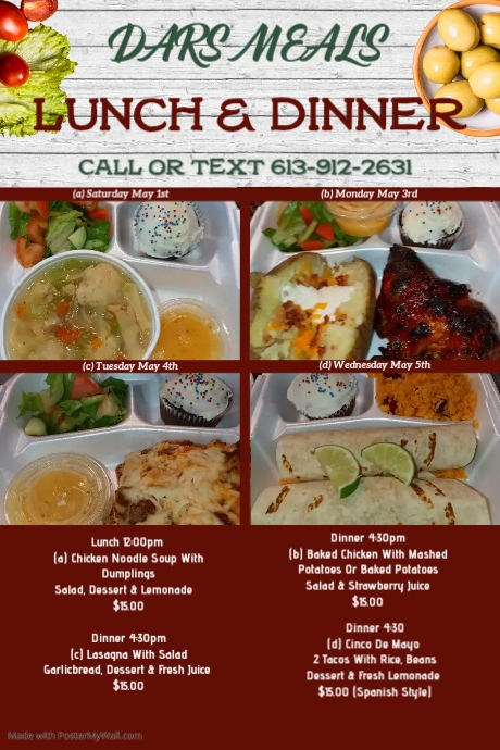 Copy of Lunch Special Poster Template | PosterMyWall