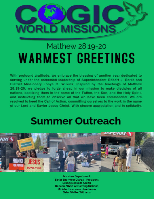 Global Missions 2 | PosterMyWall