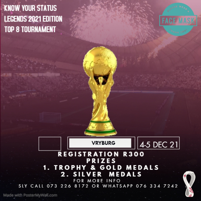 Copy of Fifa World Cup 2022 Poster Template | PosterMyWall